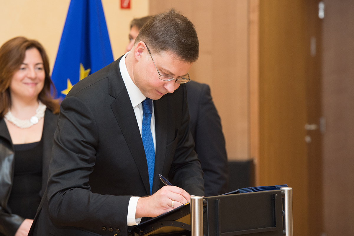 Quadri-partite signing ceremony, Brussels - BusinessEurope
