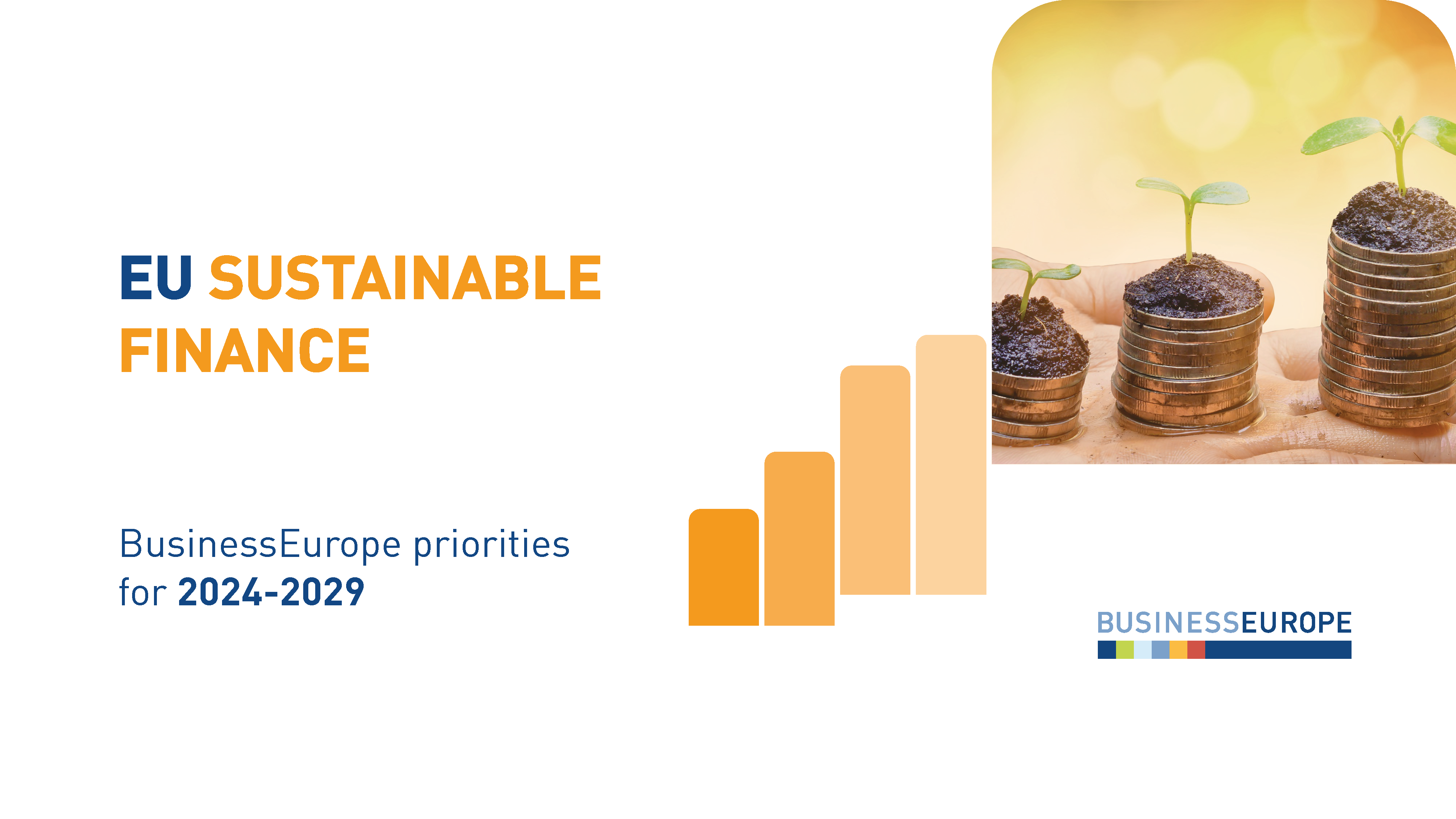 EU sustainable finance - BusinessEurope priorities for 2024-2029 - BusinessEurope